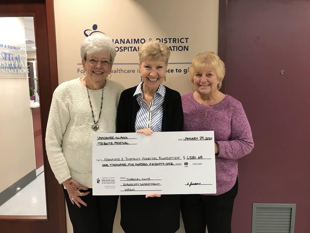 Tribute Festival Continues Support - Nanaimo & District Hospital Foundation