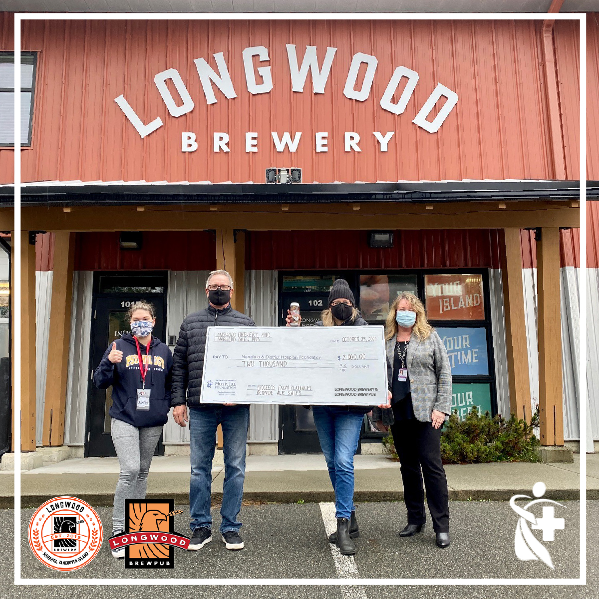 Longwood Brewery Longwood Brew Pub Nanaimo Hospital Foundation